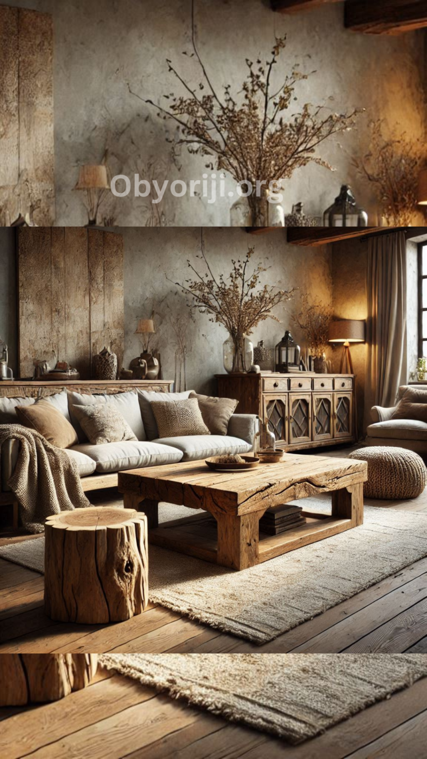 7 Earthy Living Room Ideas - Obyorijiblog