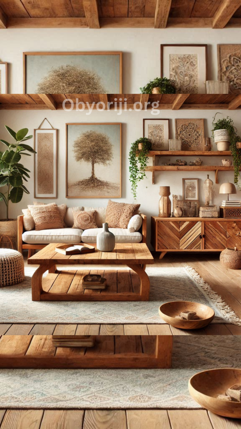 7 Earthy Living Room Ideas - Obyorijiblog
